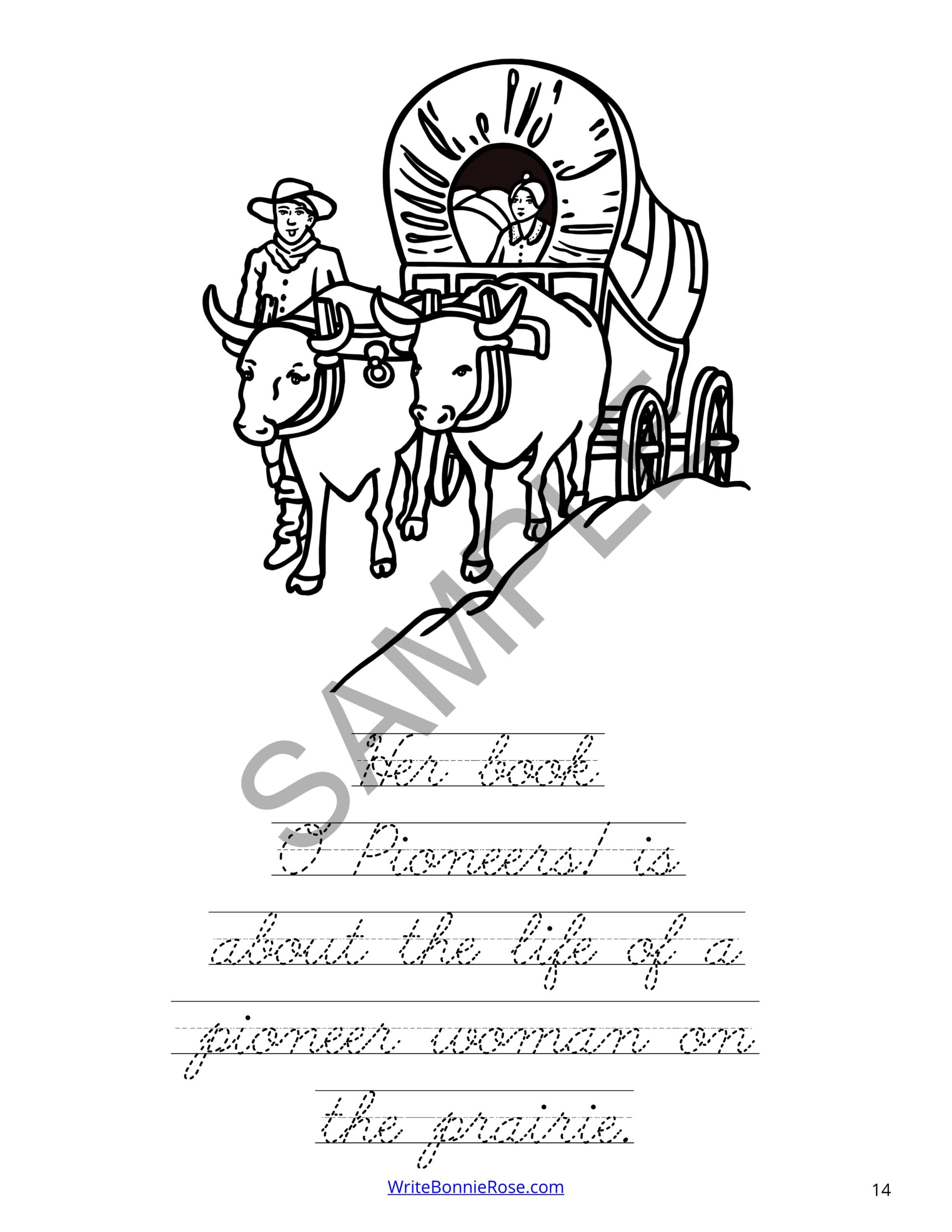 Famous American Authors Coloring Book-Level C | Made By Teachers