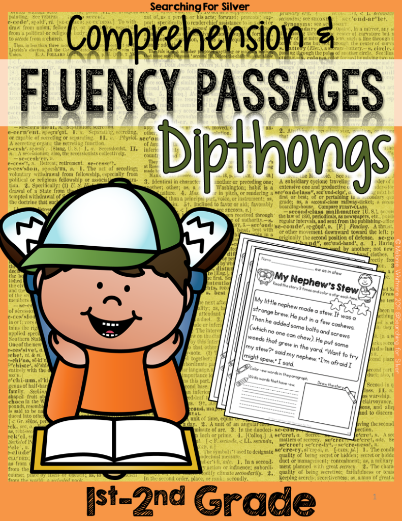 Reading Fluency Passages {Dipthongs} | Made By Teachers