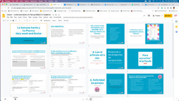 Holy Week and Easter Lesson Plan (Semana Santa y el domingo de Pascua ...