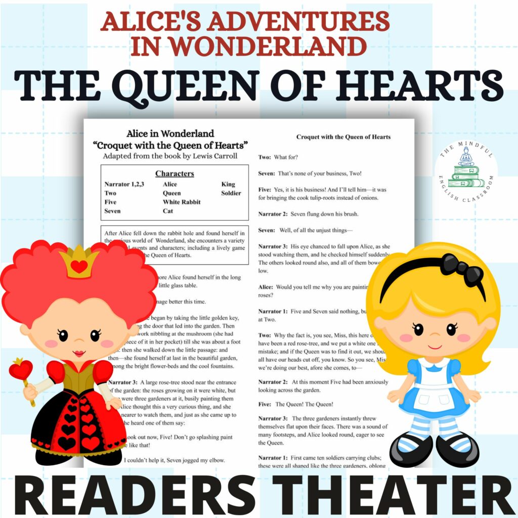Alice in Wonderland BUNDLE | Readers Theater Scripts Print & Digital ...
