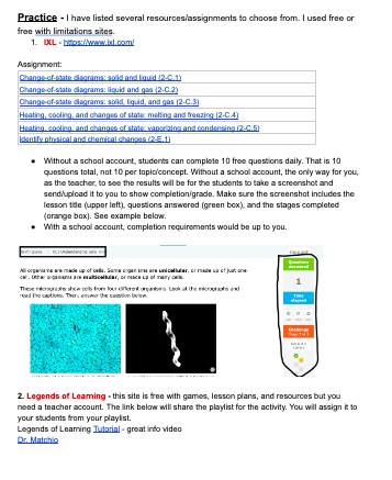 Complete Online Distance Learning Changes By Heating or Cooling 2.PS1.4 ...