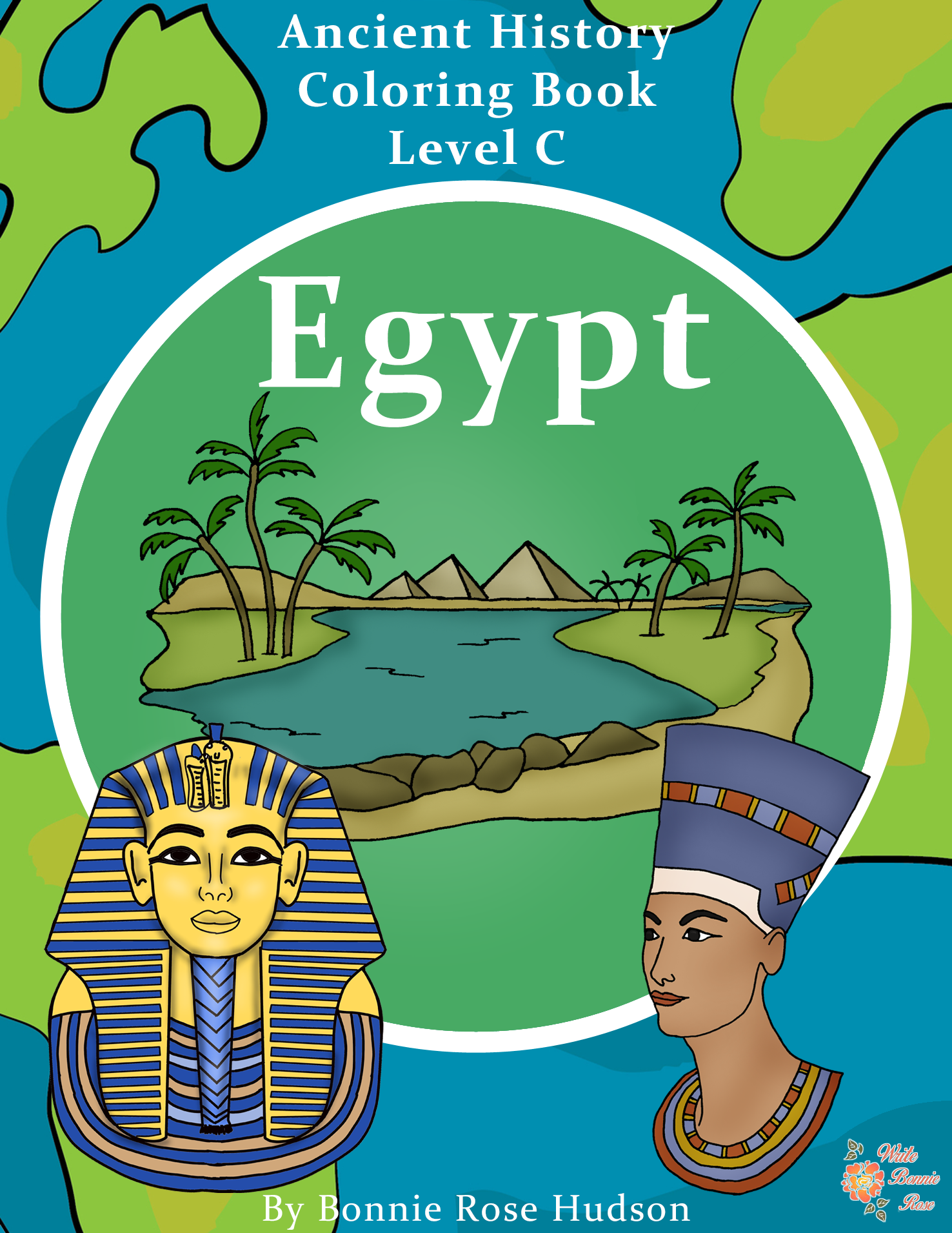 Ancient History Coloring Book: Egypt-Level C | Made By Teachers