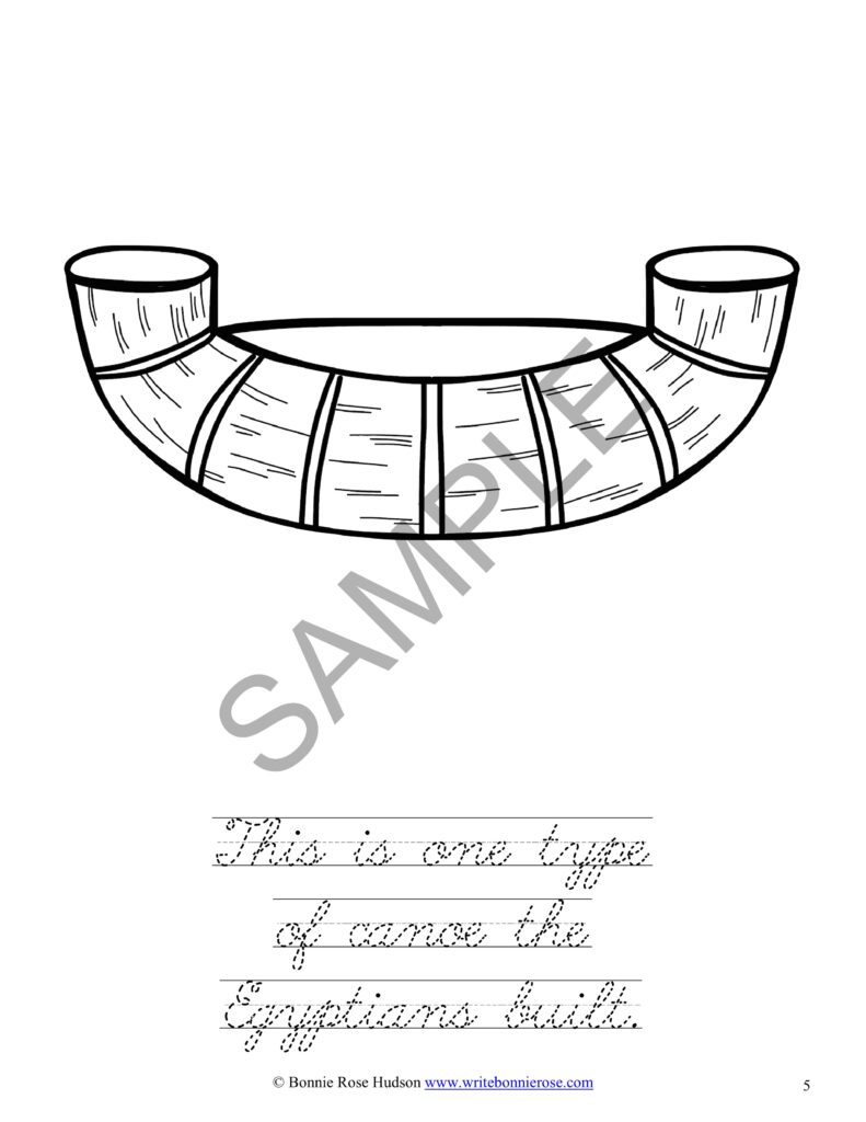 Ancient History Coloring Book: Egypt-Level C | Made By Teachers