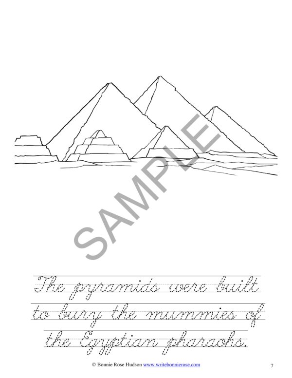 Ancient History Coloring Book: Egypt-Level C | Made By Teachers