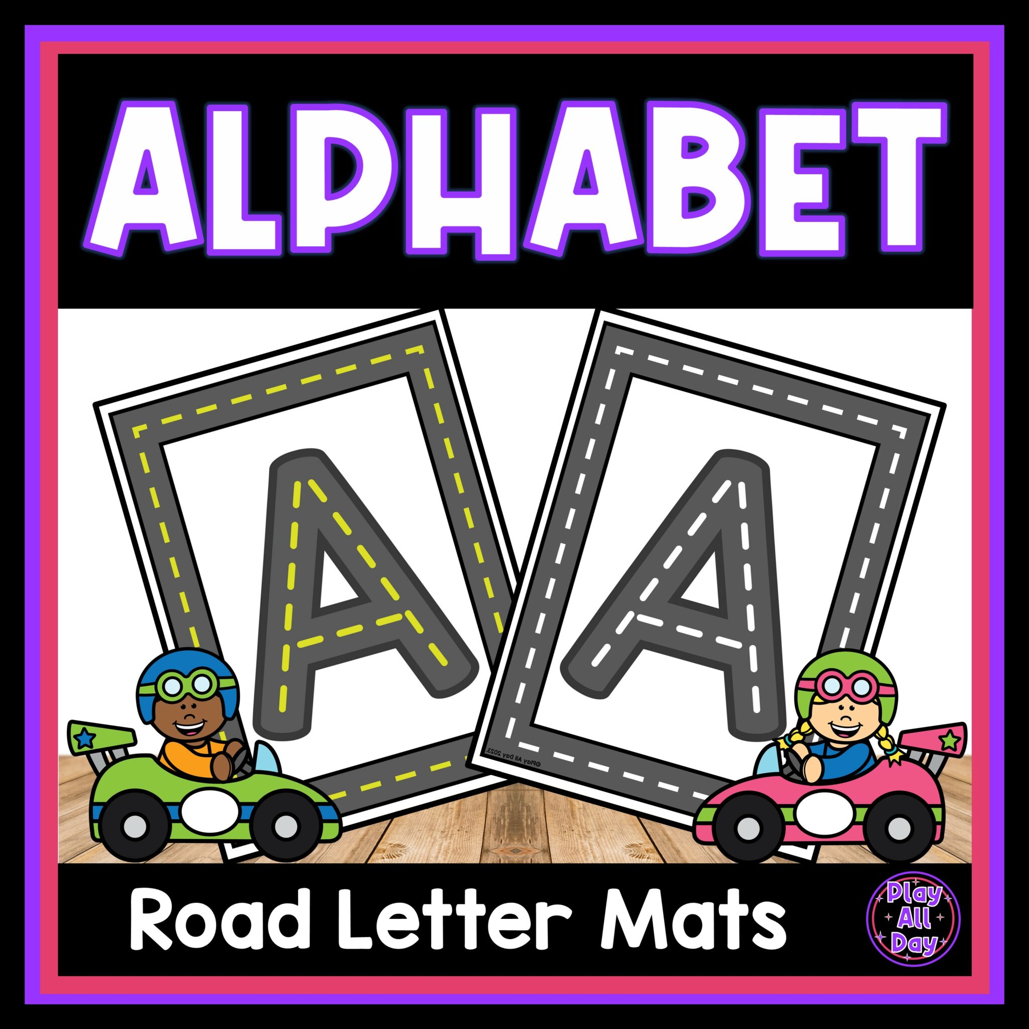 Road Letter Mats | Alphabet Posters | Made By Teachers