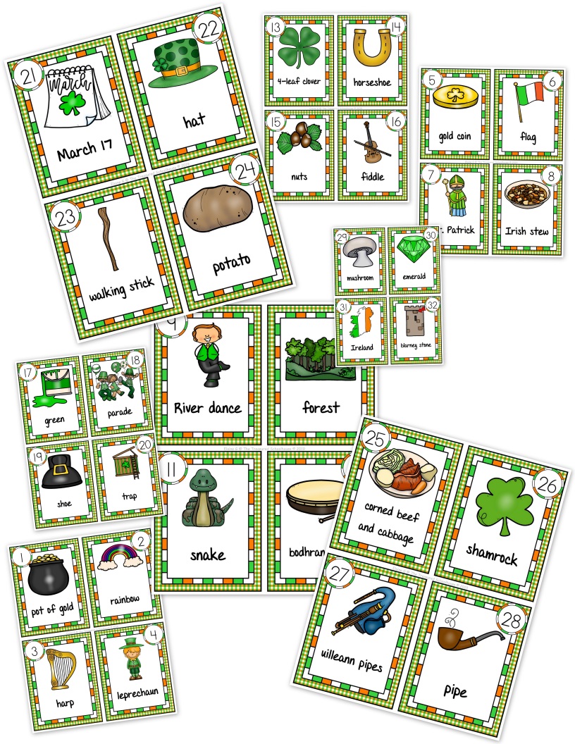 St. Patrick's Day Write the Room | Made By Teachers