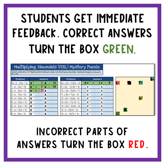 Multiplying Polynomials Activities Digital Resource Bundle | Made By ...