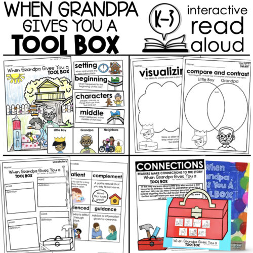 When Grandpa Gives You a Tool Box Interactive Read Aloud Activities ...