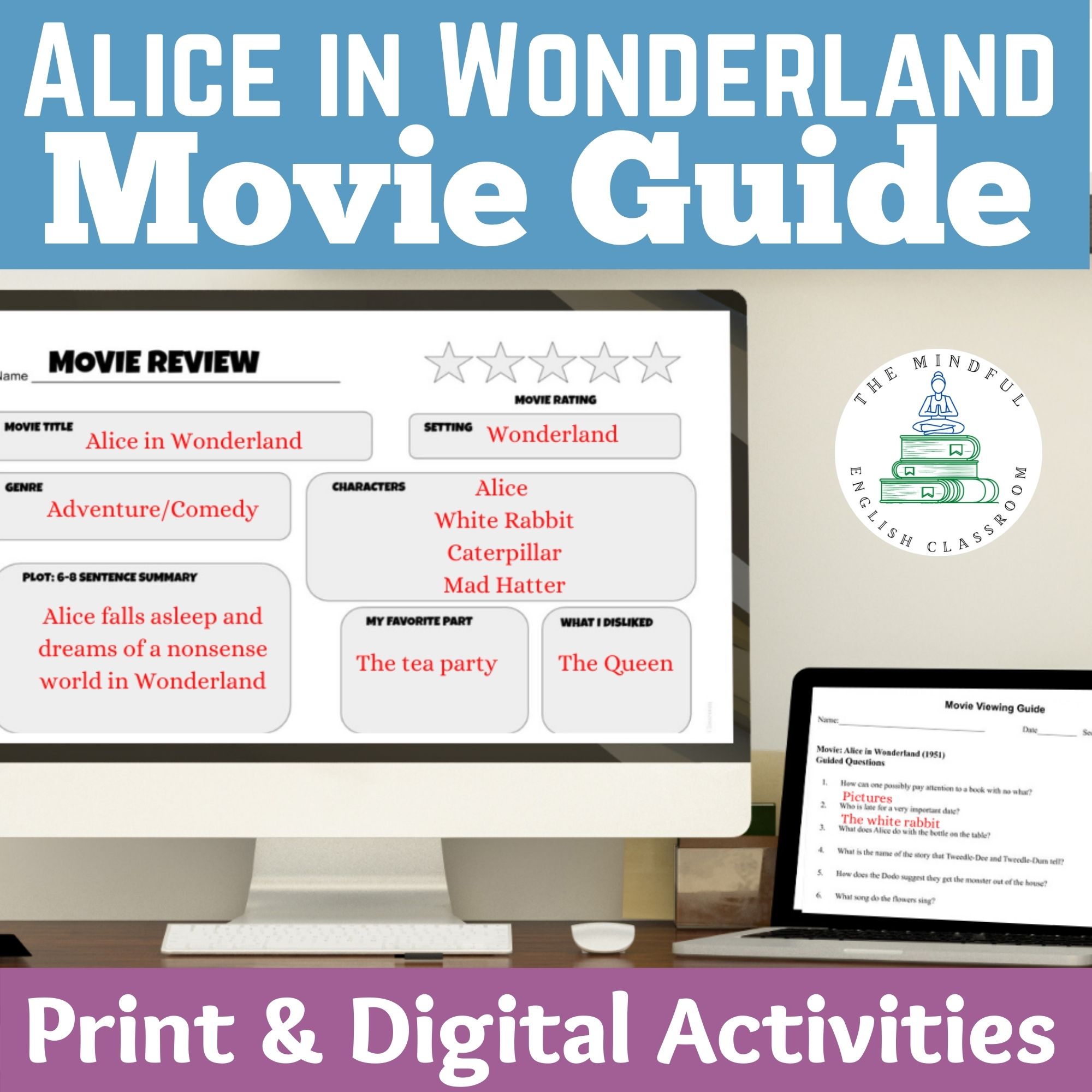 Alice in Wonderland (1951) | Movie Viewing Guide | Digital & Print ...