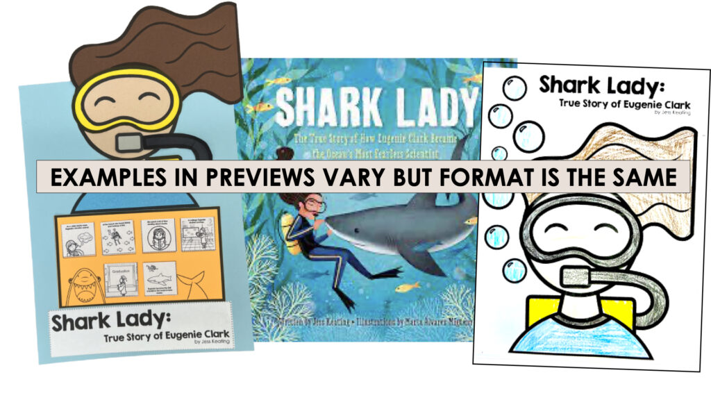 Shark Lady Eugenie Clark Interactive Read Aloud and Activities | Women ...