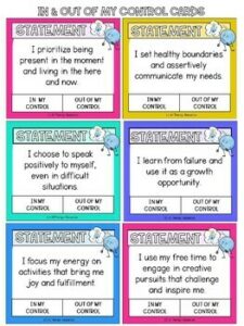 In & Out of My Control Lesson for Teenagers | Made By Teachers