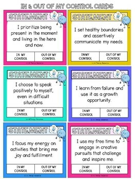 In & Out of My Control Lesson for Teenagers | Made By Teachers