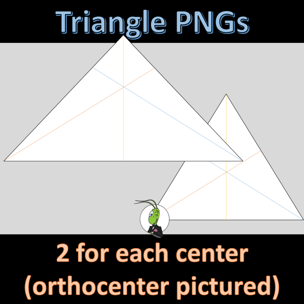 Triangle Centers Clip Art for Geometry and Commercial Use (Copy) | Made ...