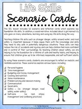 Life Skills Scenario Cards | Made By Teachers