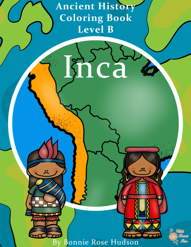 Ancient History Coloring Book: Inca-Level B | Made By Teachers