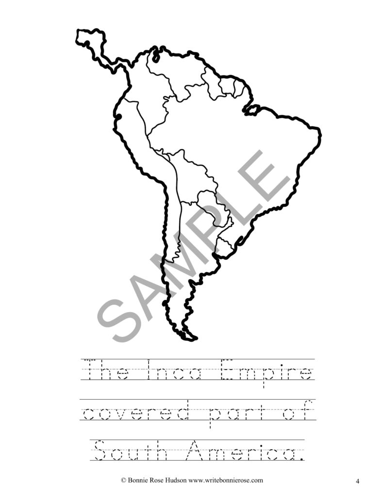 Ancient History Coloring Book: Inca-Level B | Made By Teachers