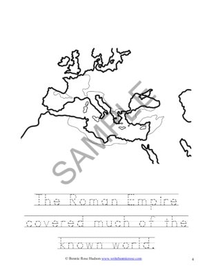 Ancient History Coloring Book: Rome-Level B | Made By Teachers