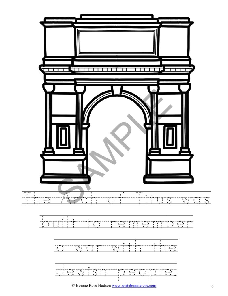 Ancient History Coloring Book: Rome-Level B | Made By Teachers