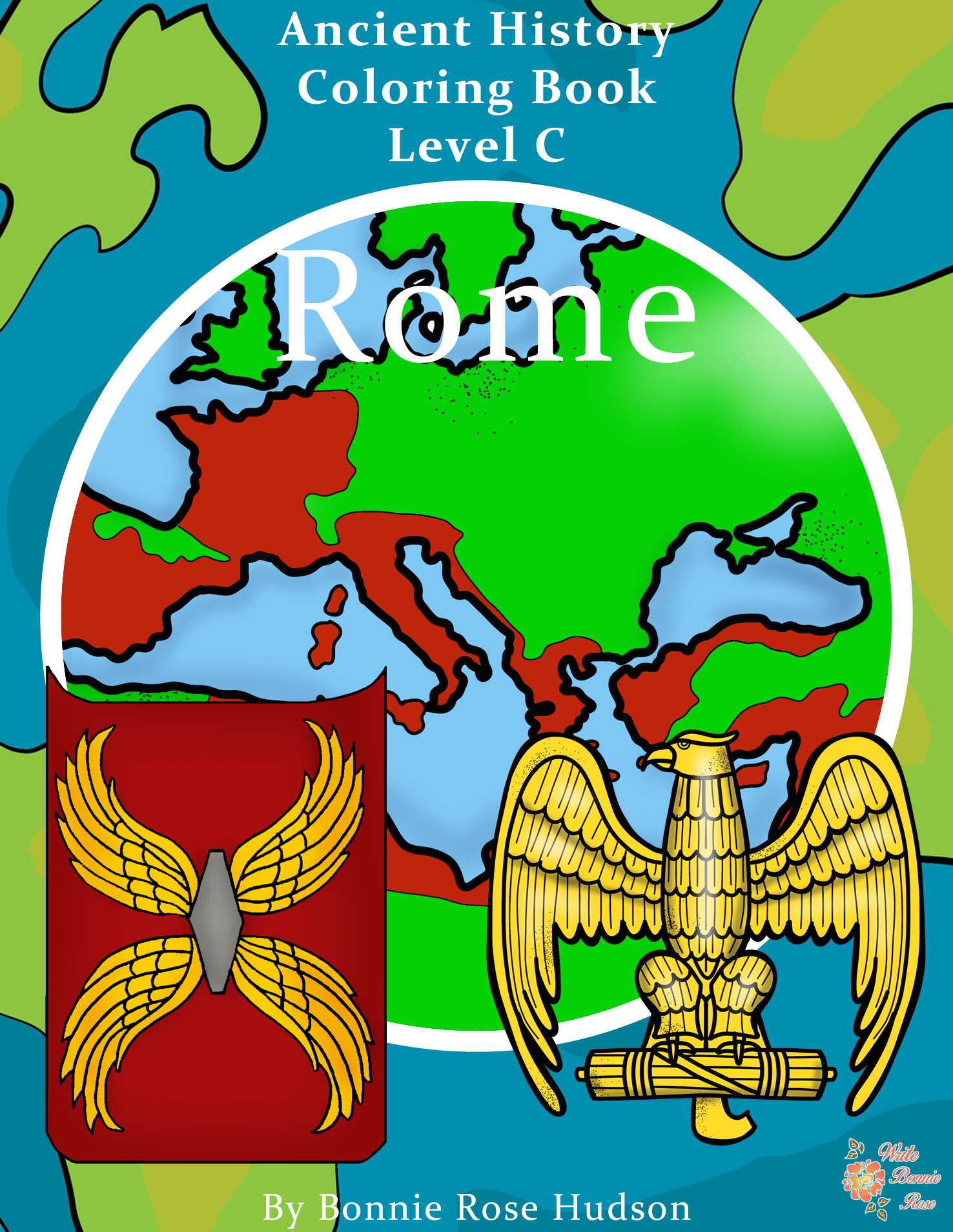 Ancient History Coloring Book: Rome-Level C | Made By Teachers