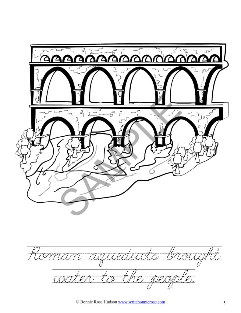 Ancient History Coloring Book: Rome-Level C | Made By Teachers