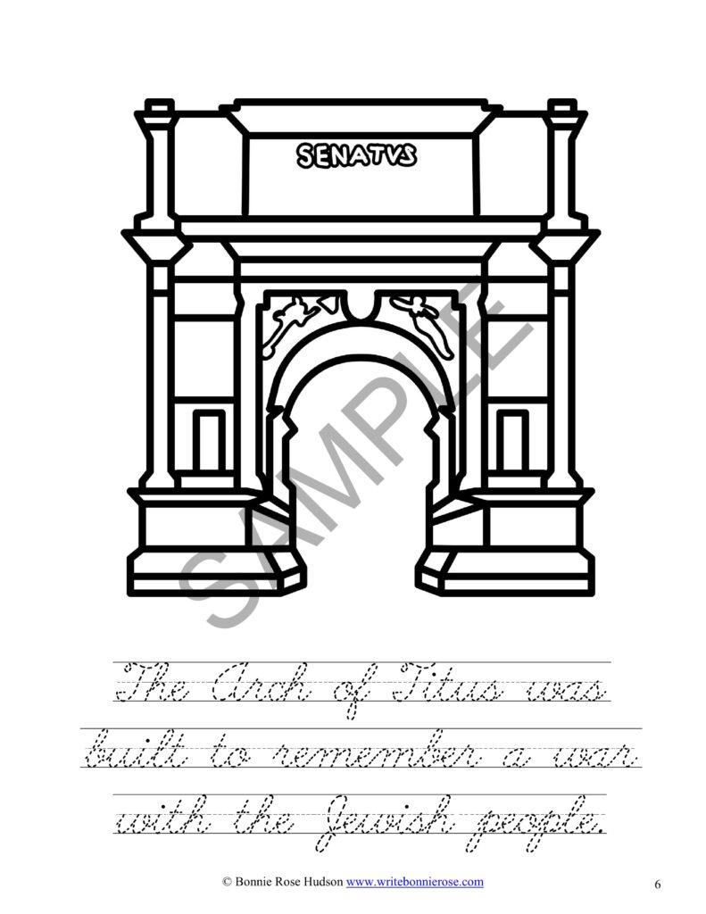 Ancient History Coloring Book: Rome-Level C | Made By Teachers