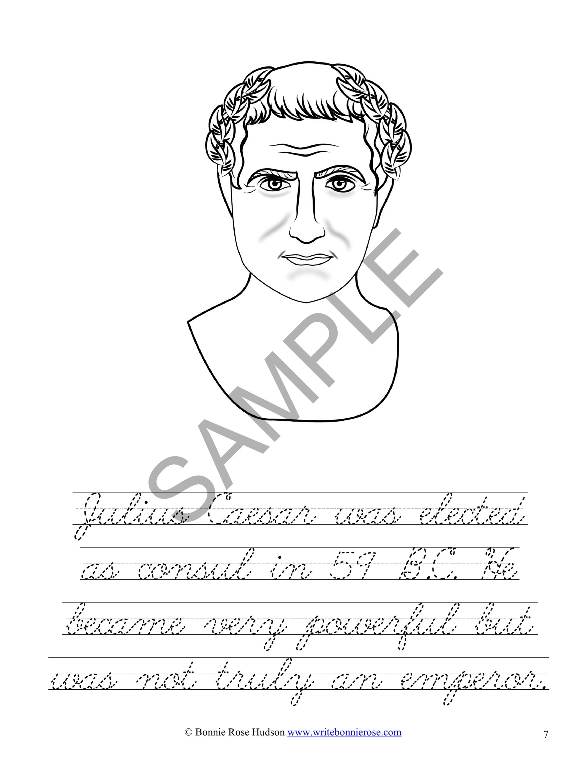 Ancient History Coloring Book: Rome-Level C | Made By Teachers