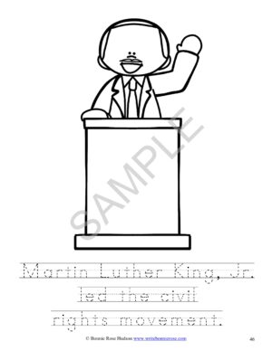 Black History Coloring Book-Level B | Made By Teachers
