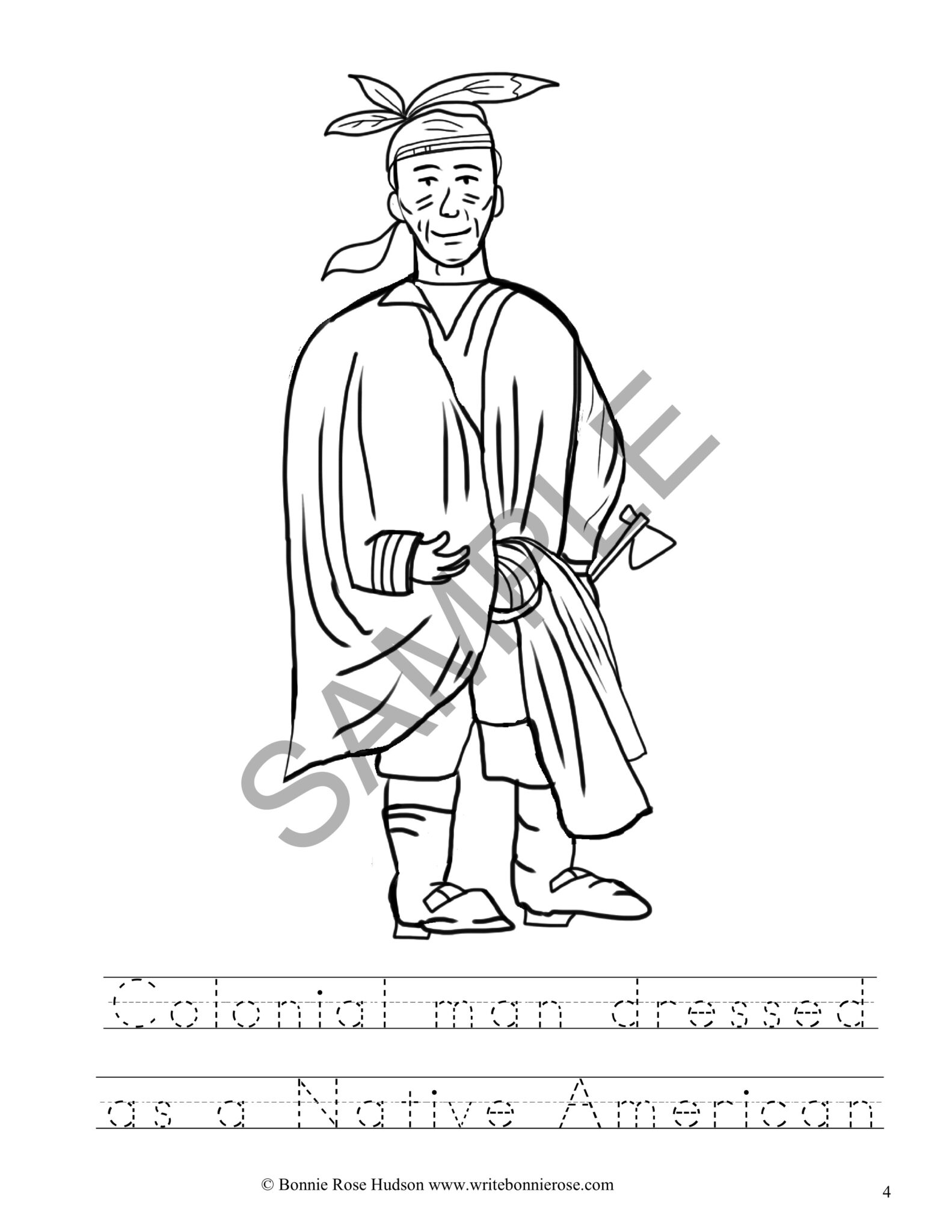 Boston Tea Party Coloring Book-Level A | Made By Teachers