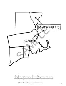 Boston Tea Party Coloring Book-Level A | Made By Teachers