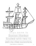 Boston Tea Party Coloring Book-Level B | Made By Teachers