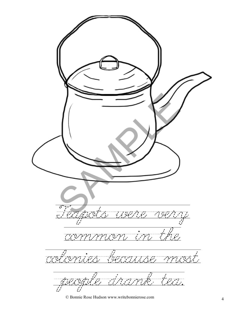 Boston Tea Party Coloring Book-Level C | Made By Teachers