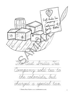 Boston Tea Party Coloring Book-Level C | Made By Teachers