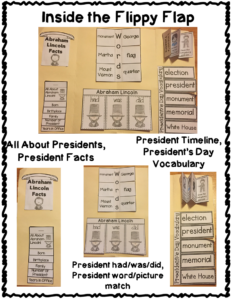 President's Day Activities Interactive Notebook Lapbook | Made By Teachers