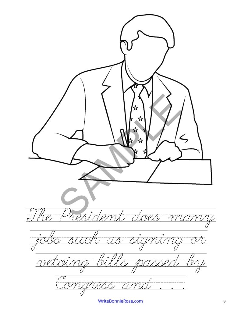 Branches of U.S. Government Coloring Book-Level C | Made By Teachers
