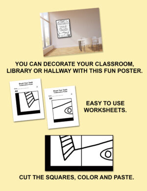 Brush Your Teeth Collaboration Poster | Dental Health Activity | Made ...