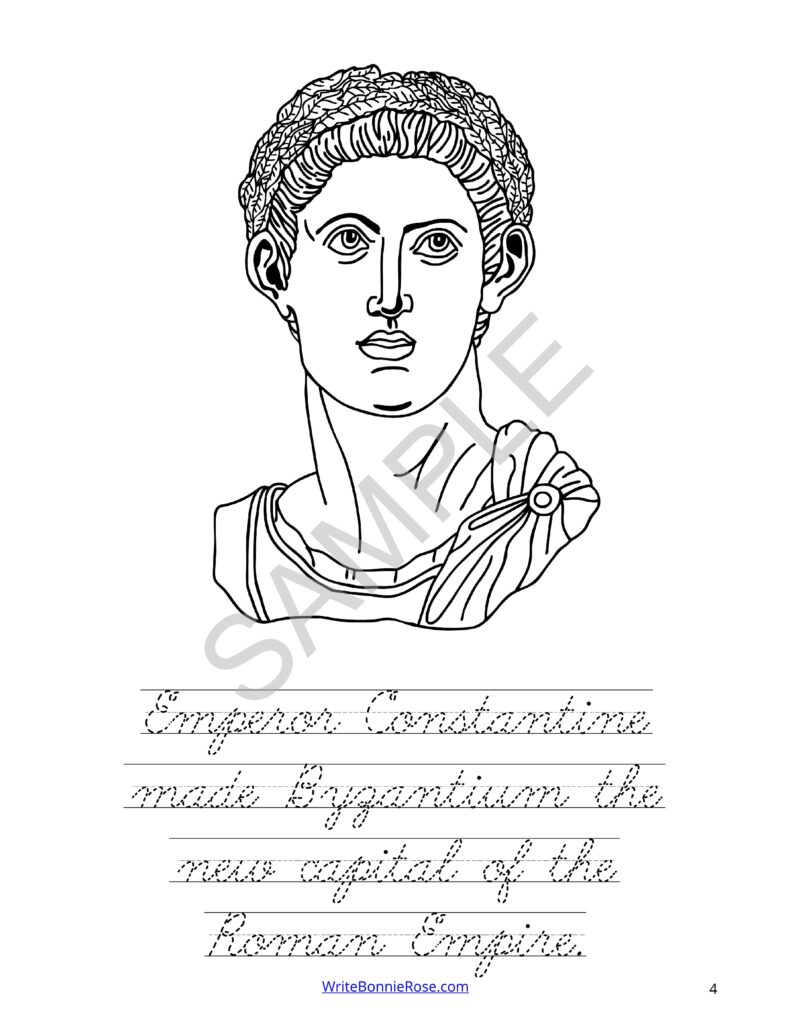 Byzantine Empire Coloring Book-Level C | Made By Teachers