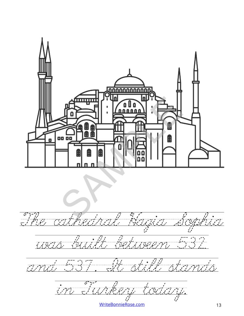 Byzantine Empire Coloring Book-Level C | Made By Teachers