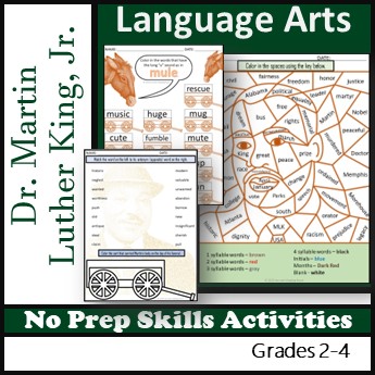 Dr. Martin Luther King, Jr. - The Cart that Carried Martin - Book Study ...