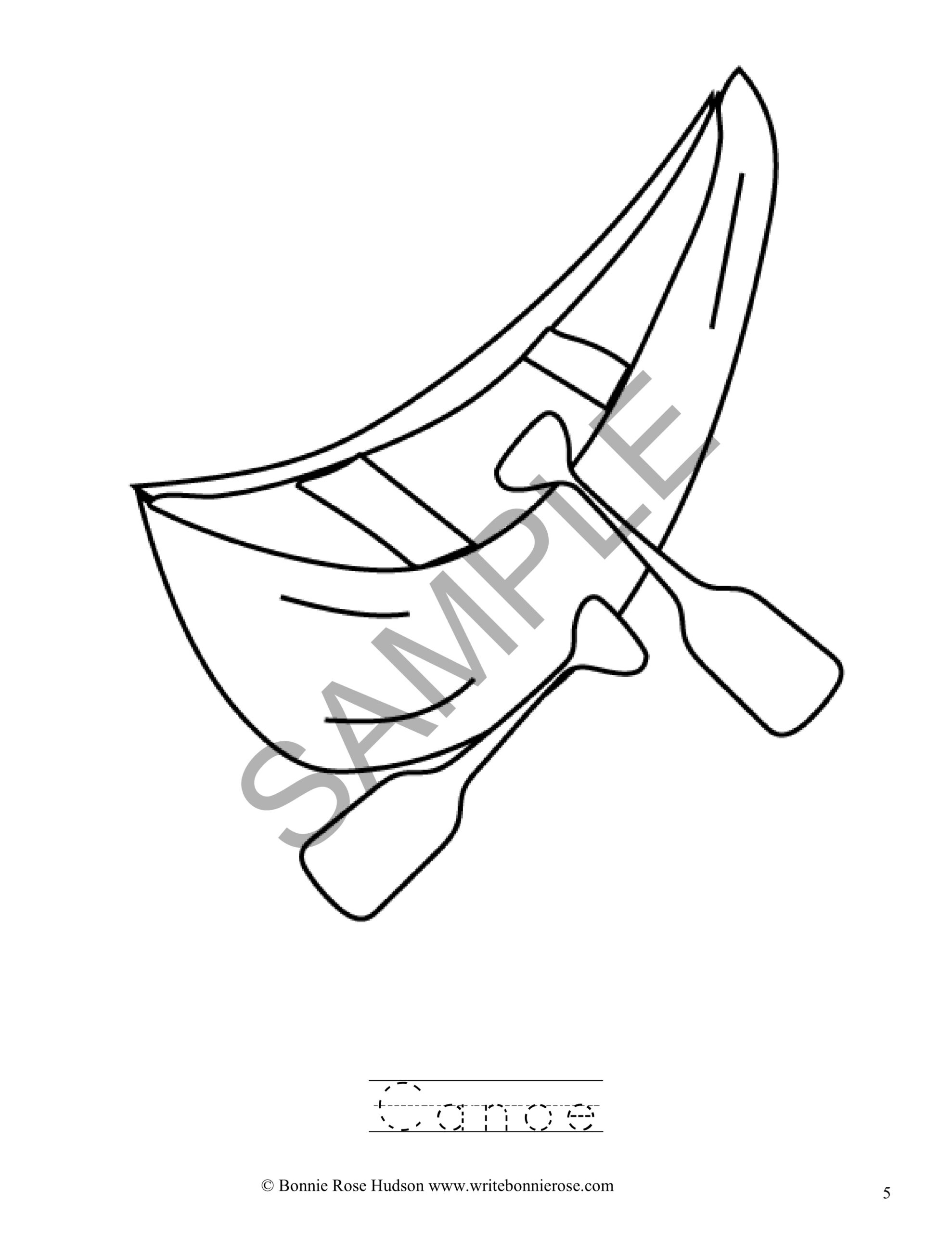 Canada: Moving West Coloring Book-Level A | Made By Teachers
