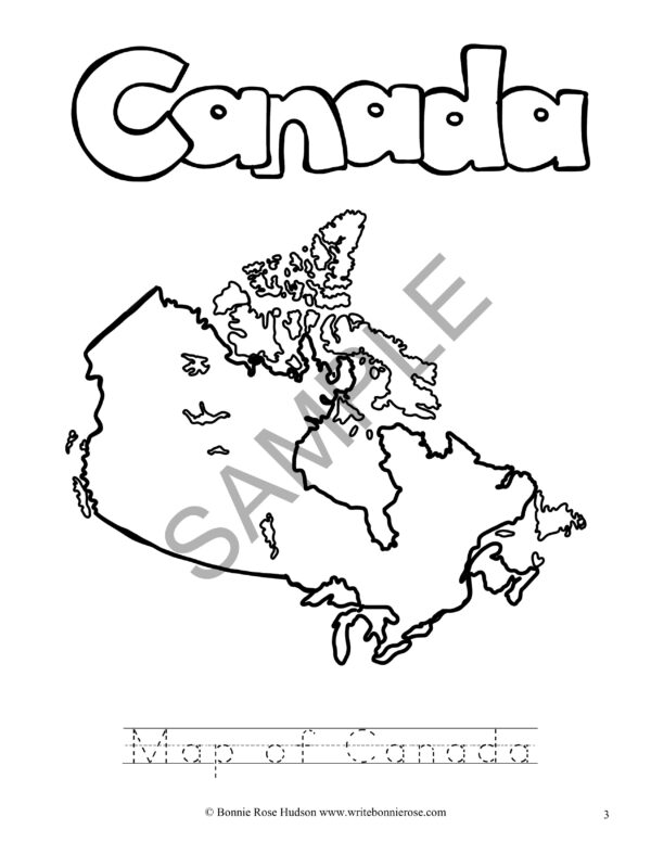 Celebrate Canada Coloring Book-Level A | Made By Teachers