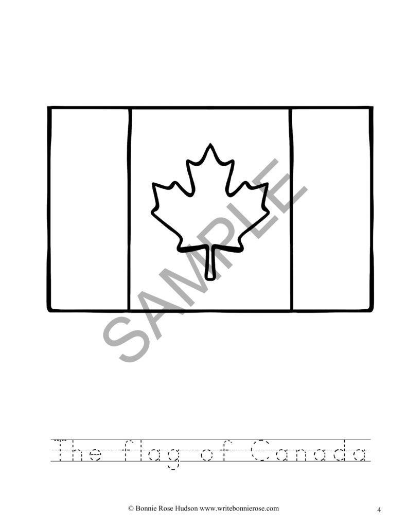 Celebrate Canada Coloring Book-Level A | Made By Teachers