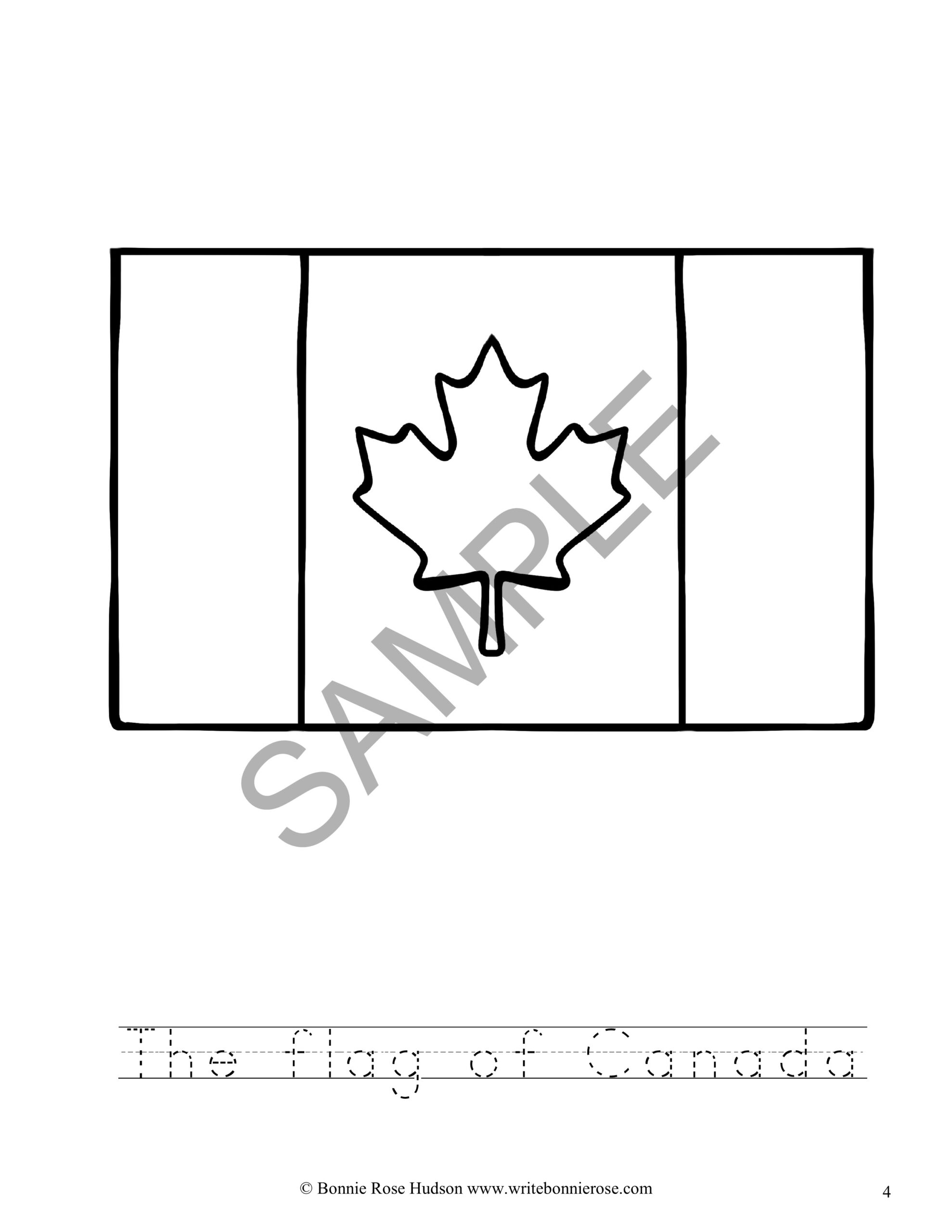 Celebrate Canada Coloring Book-Level A | Made By Teachers