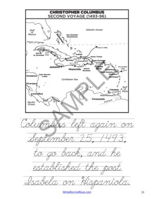Christopher Columbus Coloring Book-Level C | Made By Teachers