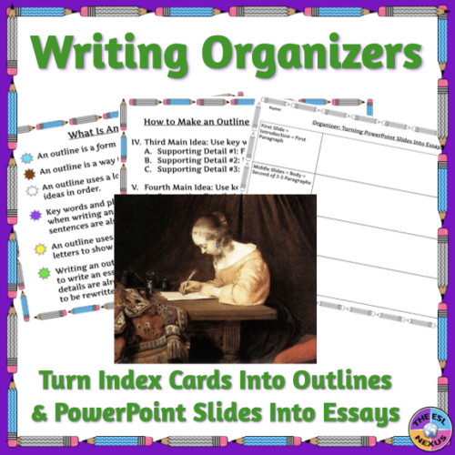 How to Write Outlines from Index Cards and Essays from PowerPoint ...