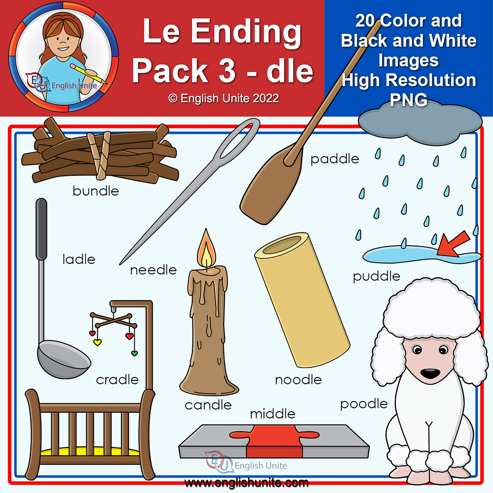 Clip Art Le Word Endings Pack 3 dle Made By Teachers Clip Art Le Word Endings Pack 3 dle Made By Teachers