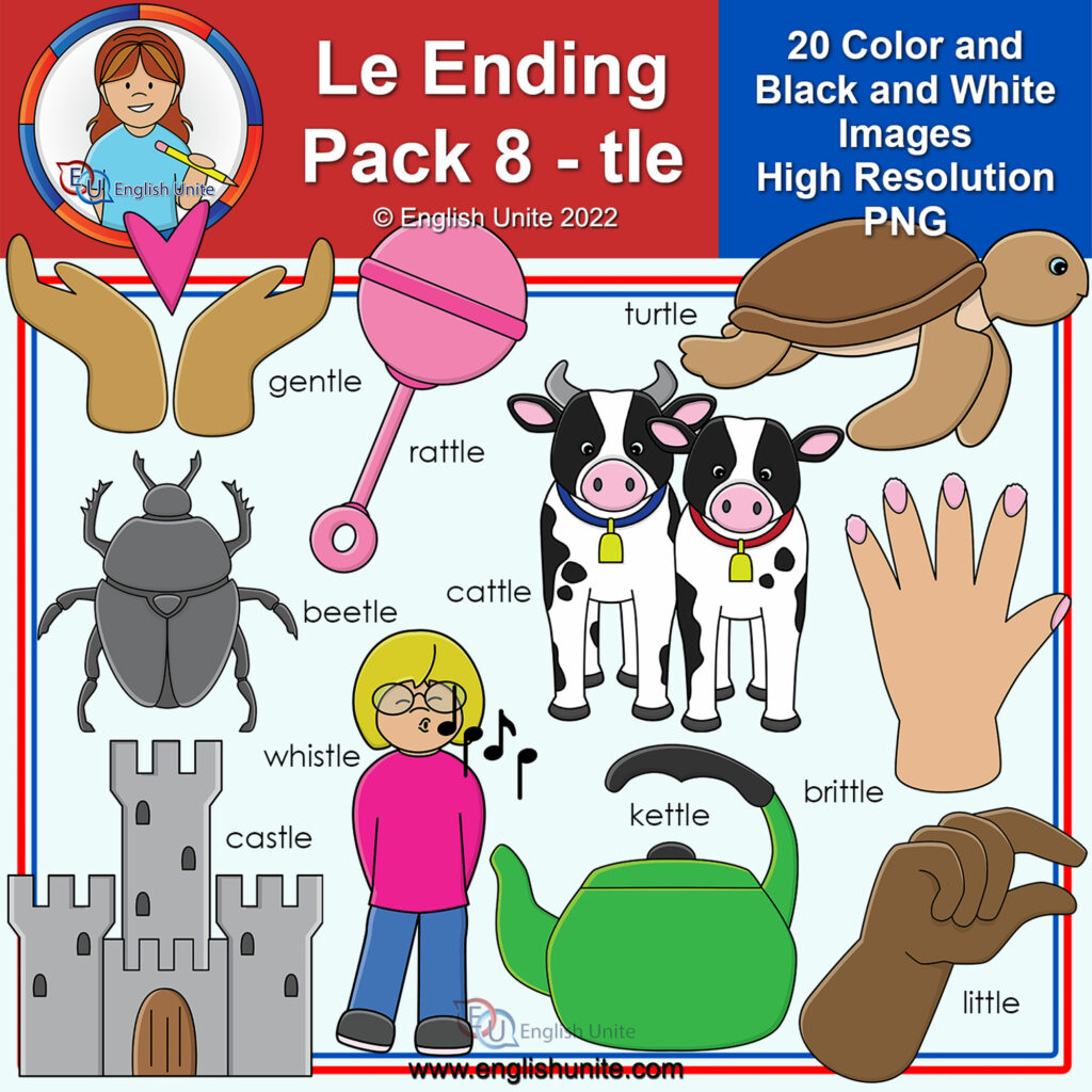 Clip Art - al Word Endings Pack 2 | Made By Teachers