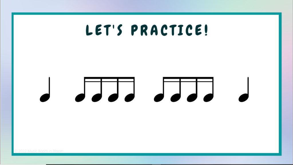 INTRO TO 16TH NOTES a for Upper Elementary and Middle School Music ...