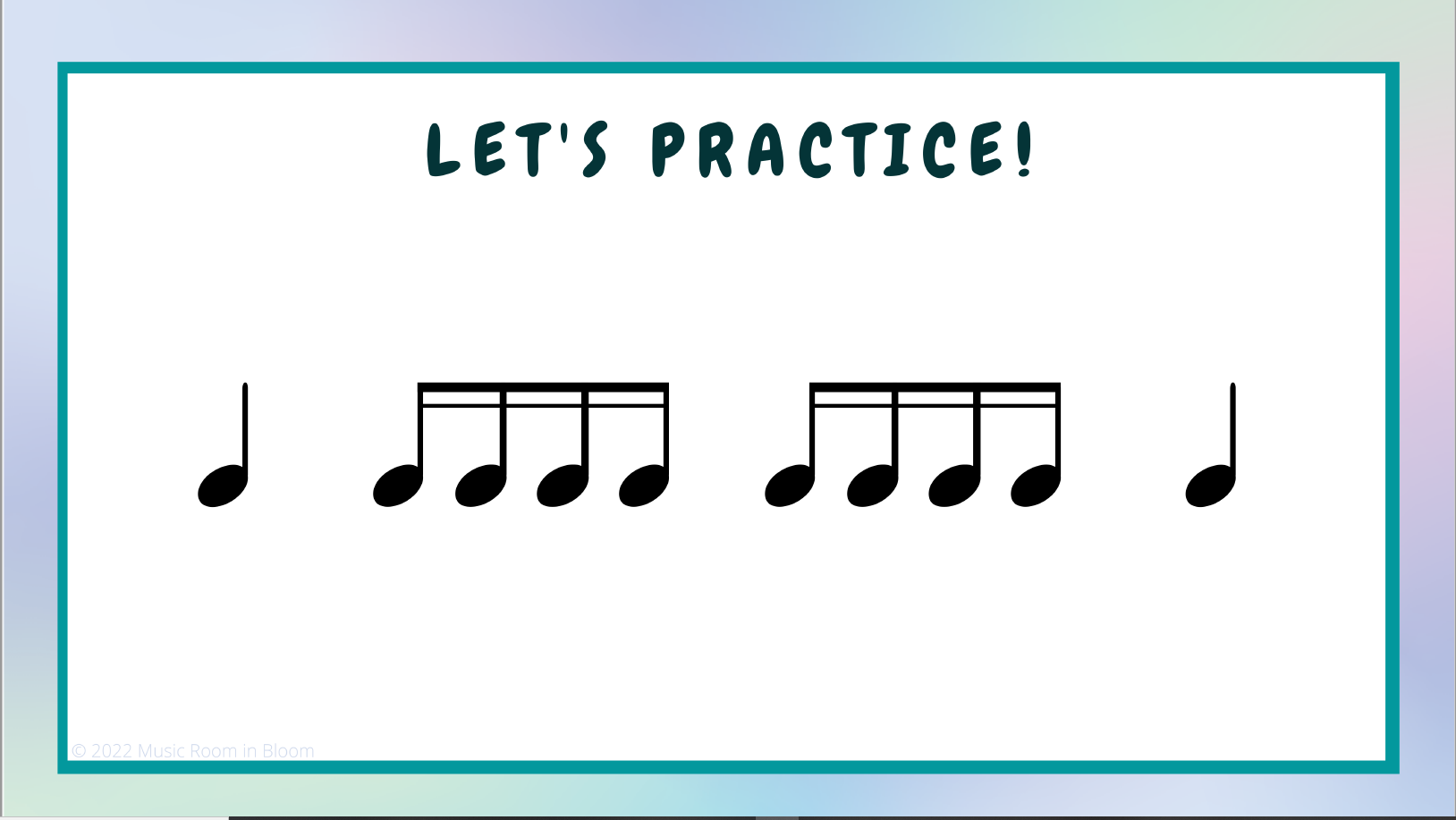 INTRO TO 16TH NOTES a for Upper Elementary and Middle School Music ...
