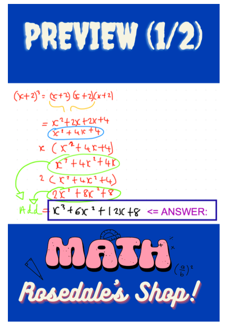 Full Higher Tier Maths Questions with Answers | Maths Revision Resource ...