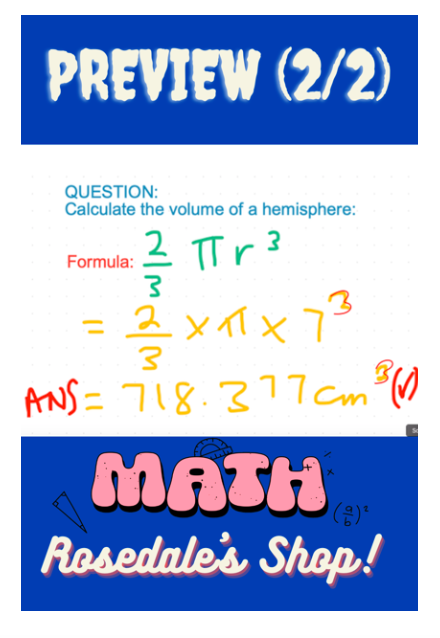 Full Higher Tier Maths Questions with Answers | Maths Revision Resource ...